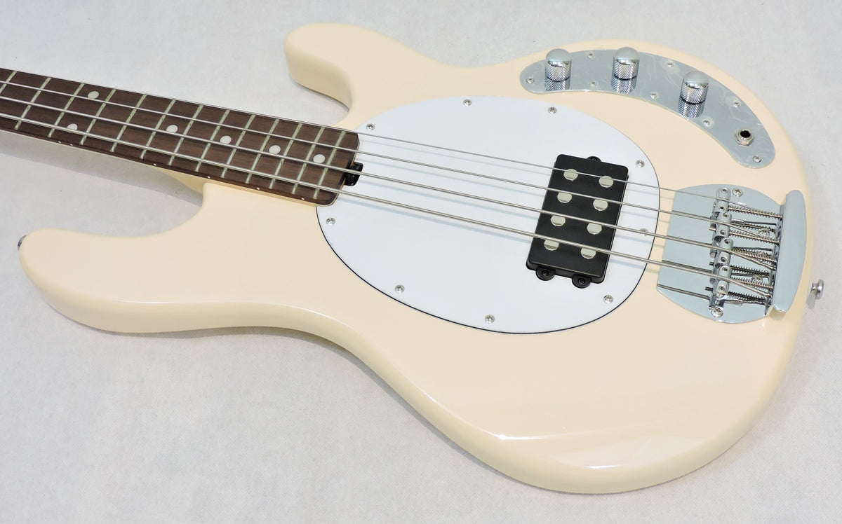 Sterling by MusicMan Sub Ray 4 Bass. Vintage Cream. – Langley Guitar Centre