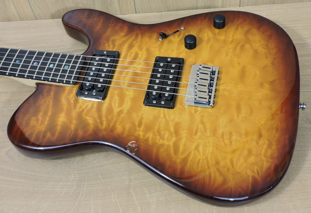 Fender American Deluxe Telecaster HH. Quilted Maple Top. - Used ...