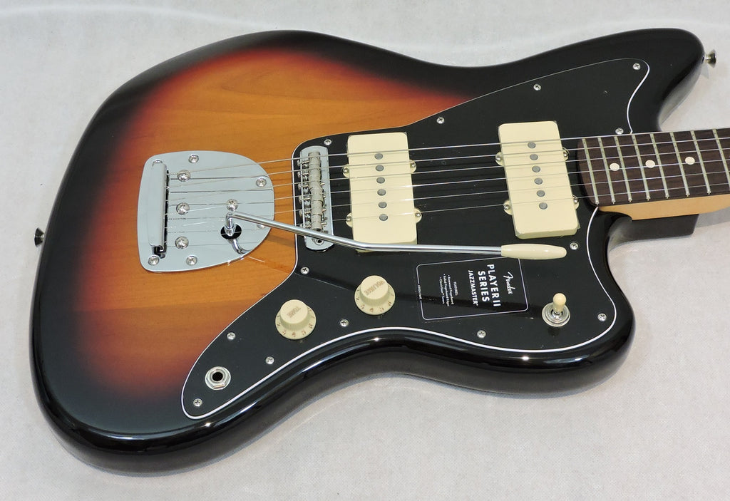 *NEW* Fender Player II Jazzmaster®, Rosewood Fingerboard, 3-Tone Sunbu ...