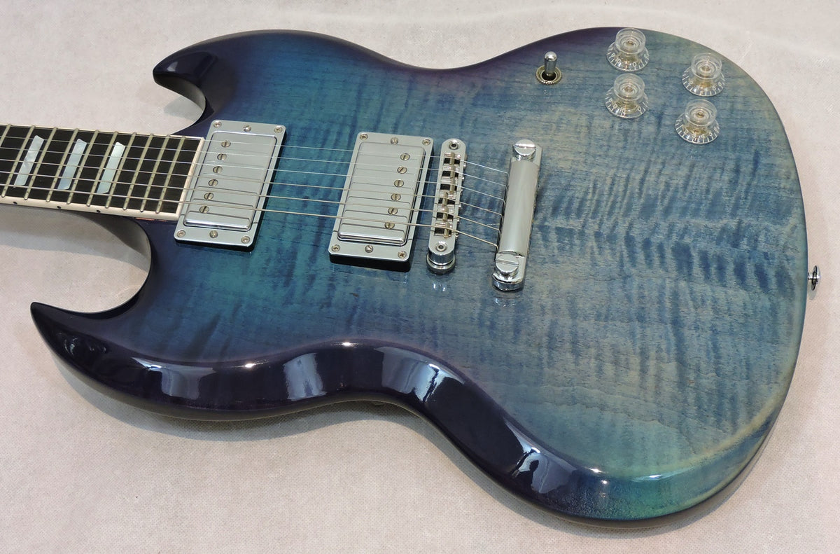 Gibson SG HP Blueberry Fade - Used – Langley Guitar Centre