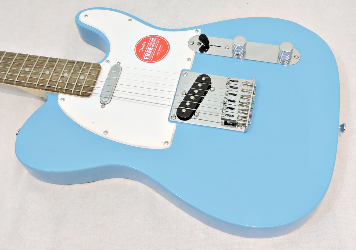Squier Sonic™ Telecaster®. California Blue – Langley Guitar Centre