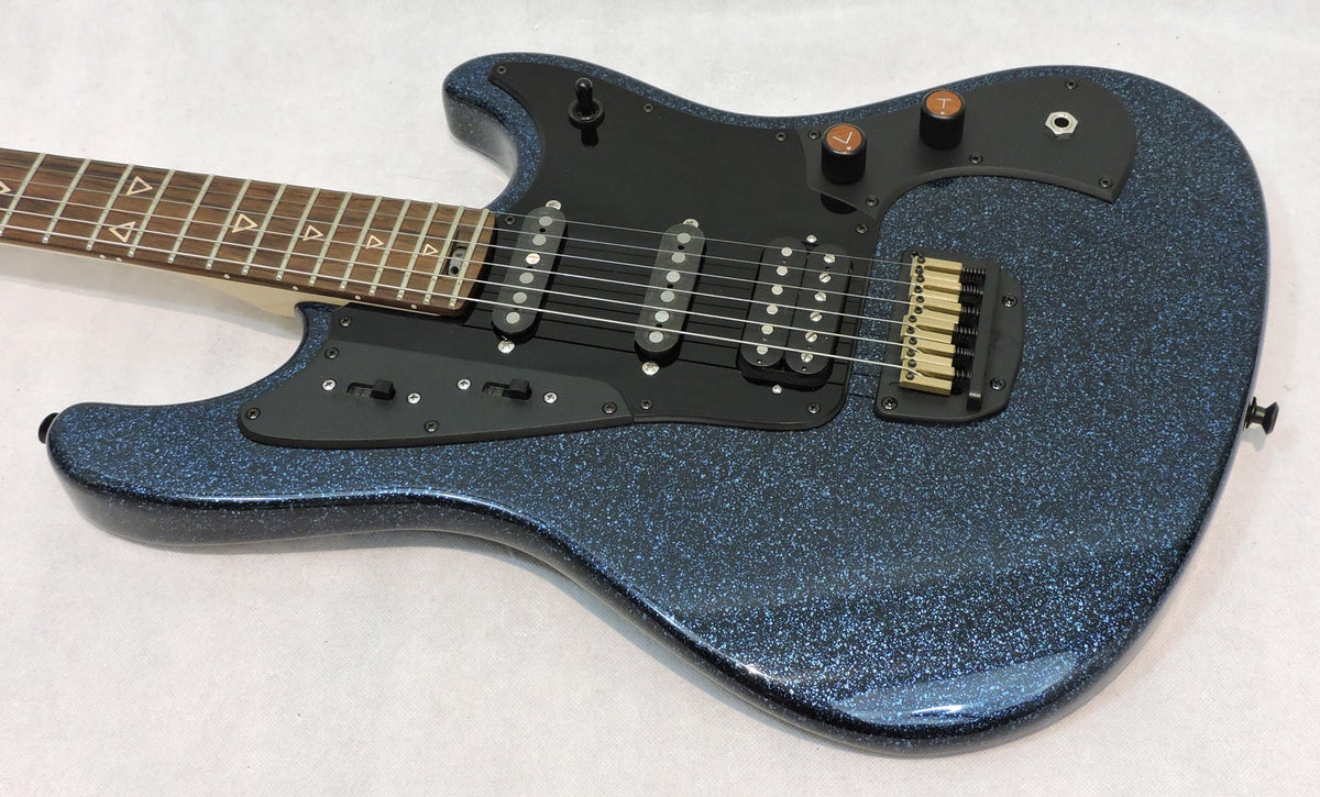 Valiant Mercury Blue Dazzle – Langley Guitar Centre