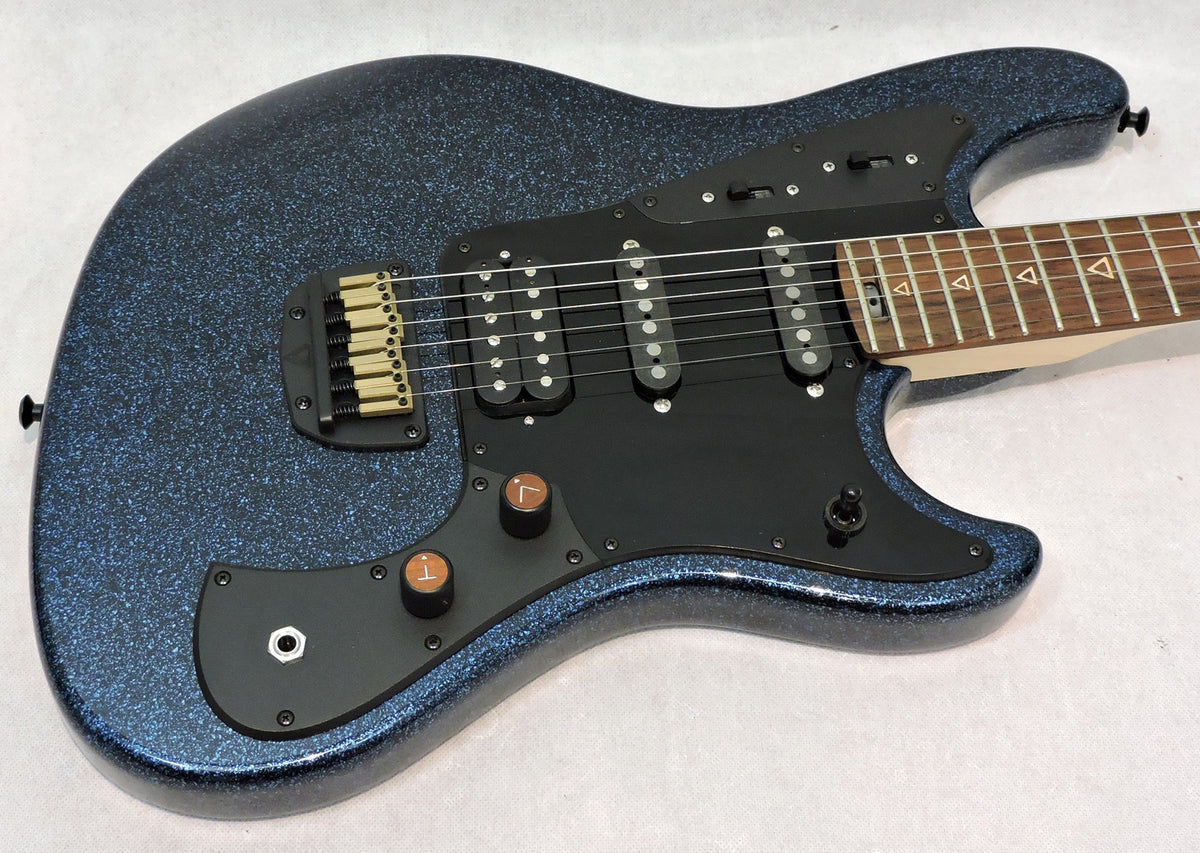 Valiant Mercury Blue Dazzle – Langley Guitar Centre